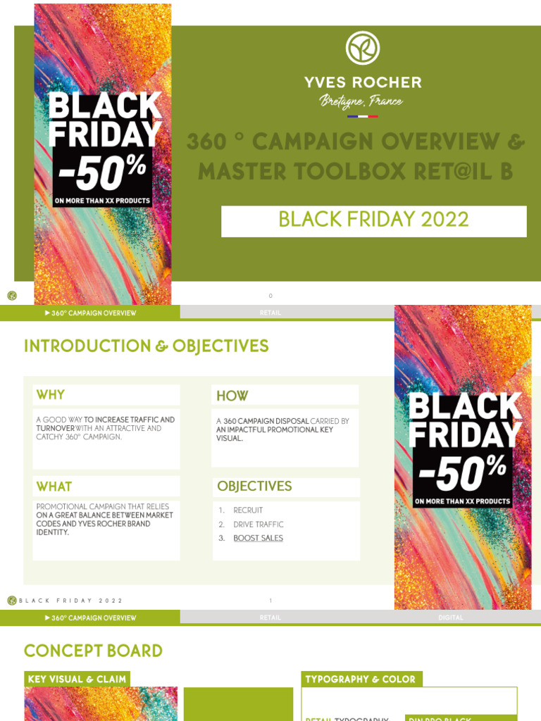 Black Friday 360° Campaign Strategy | PDF