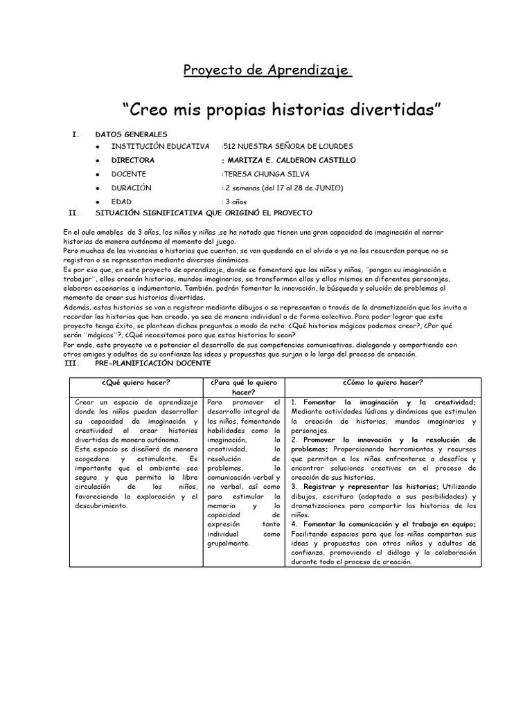 Proyecto de Aprendizaje TERES | PDF | Creatividad | Las emociones