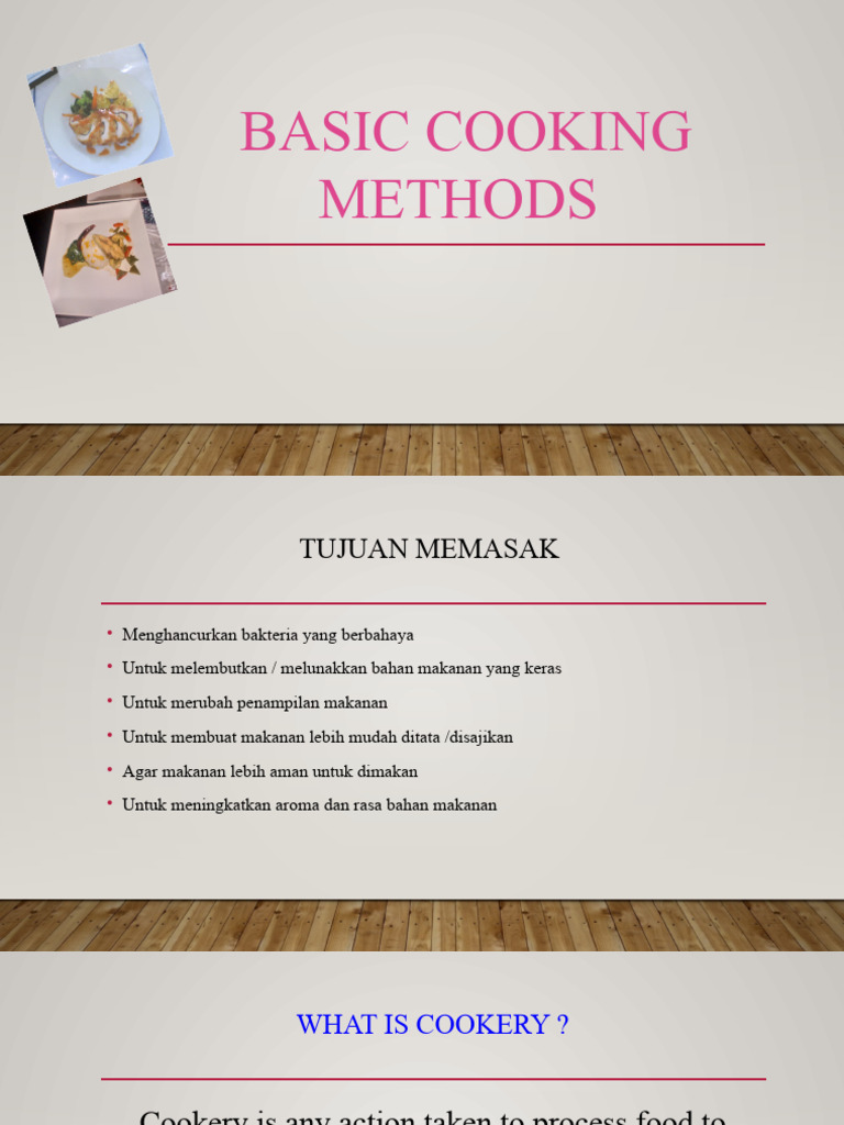 BASIC COOKING METHODS-opd 1 | PDF | Soup | Cooking