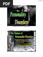 Personality Disorders Presentation | PDF