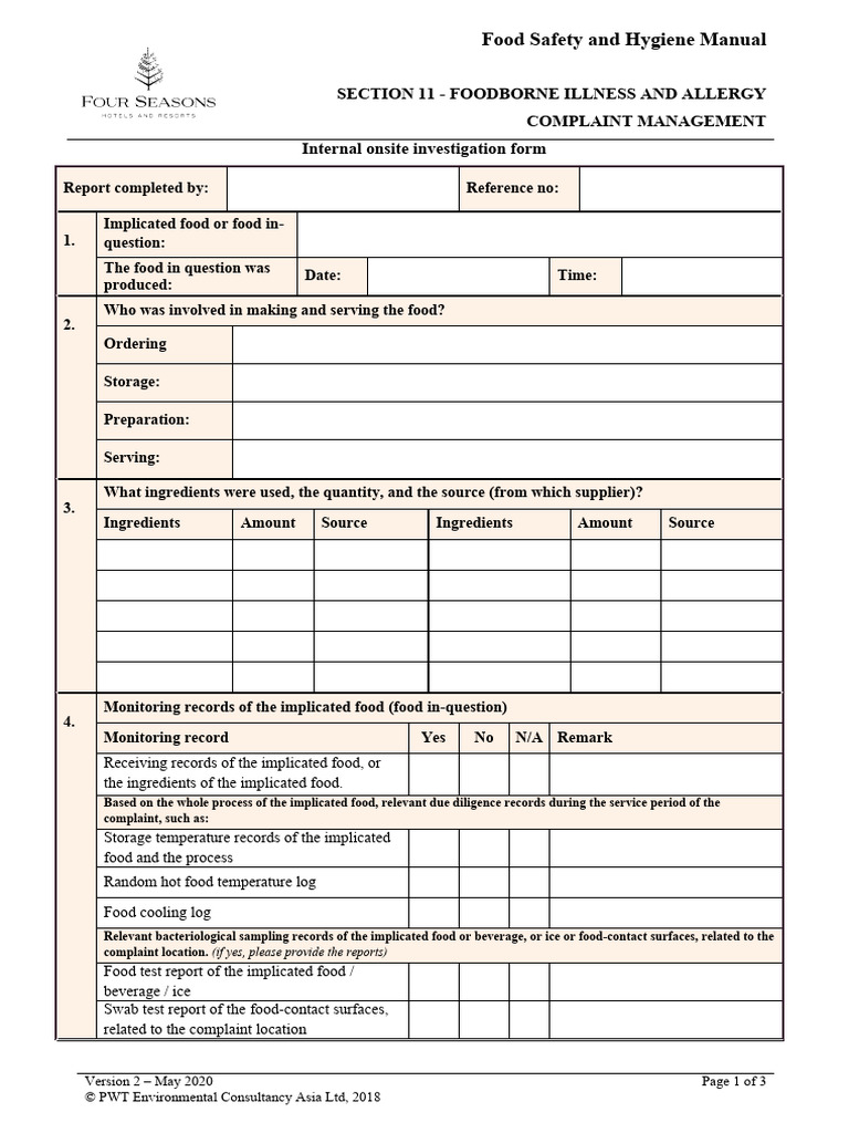 11.3 - Att - FBI - Internal - Investigation Form - v.2 - May - 20 | PDF ...