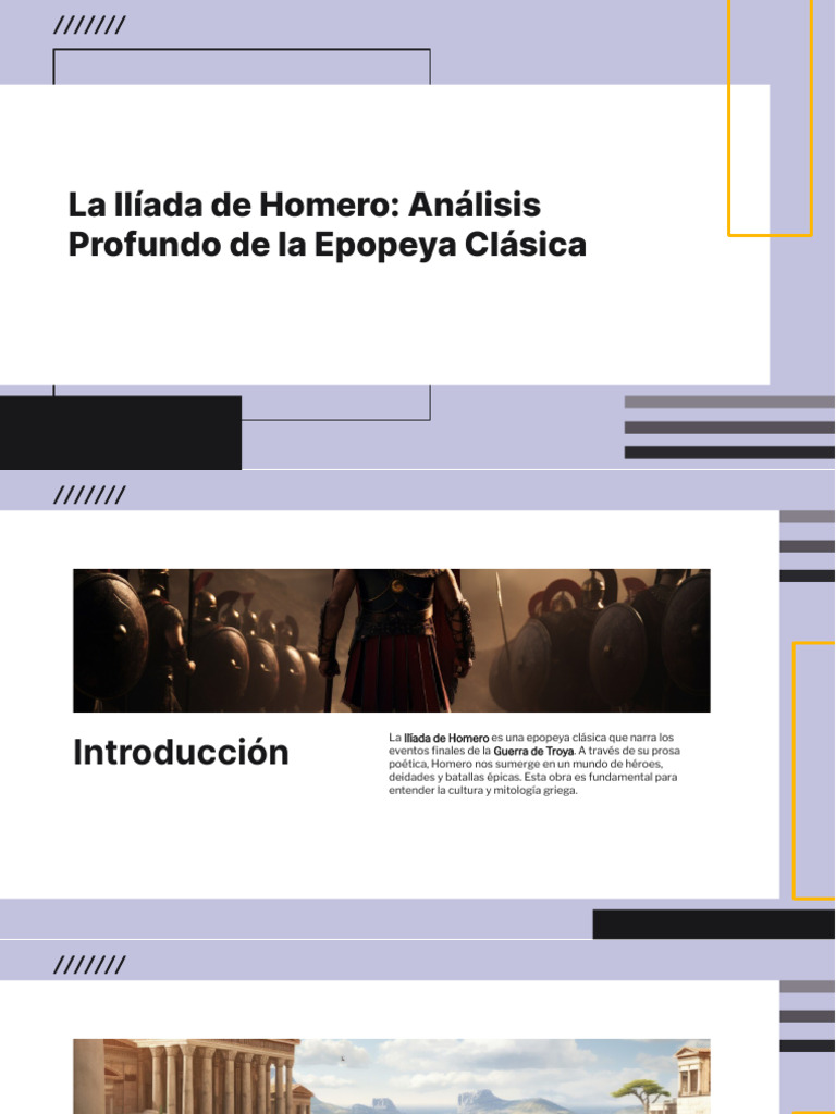 La Iliada | PDF | Clásicos