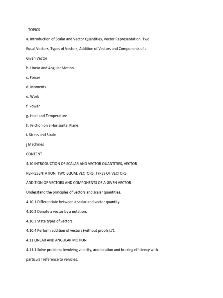 Understanding Scalars, Vectors, and Motion | PDF | Force | Acceleration