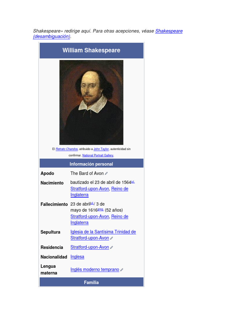 William Shakespeare | PDF | William Shakespeare