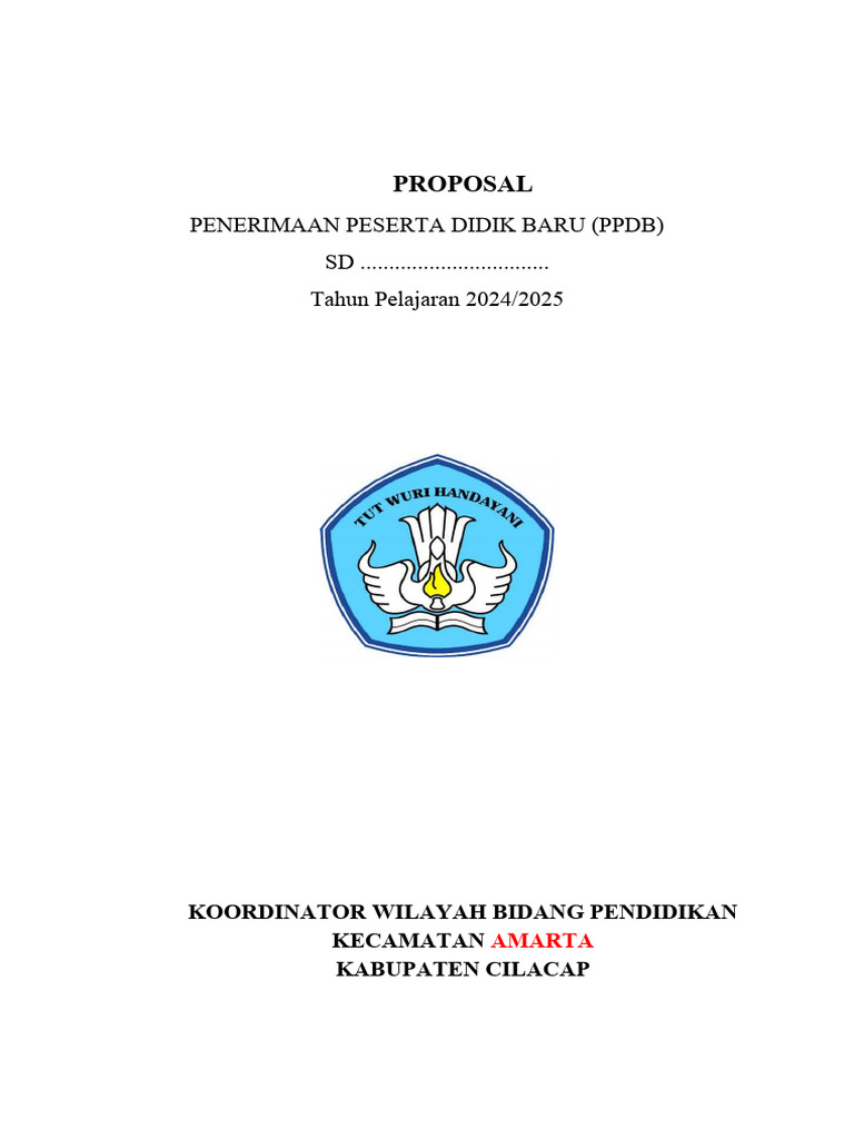 Proposal PPDB 2024-2025 Ok | PDF | Karier & Perkembangan