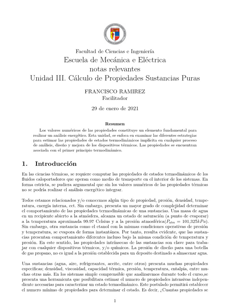 unidad III-guia de ruta | PDF | Fase (materia) | Termodinámica unidad III-guia de ruta | PDF | Fase (materia) | Termodinámica