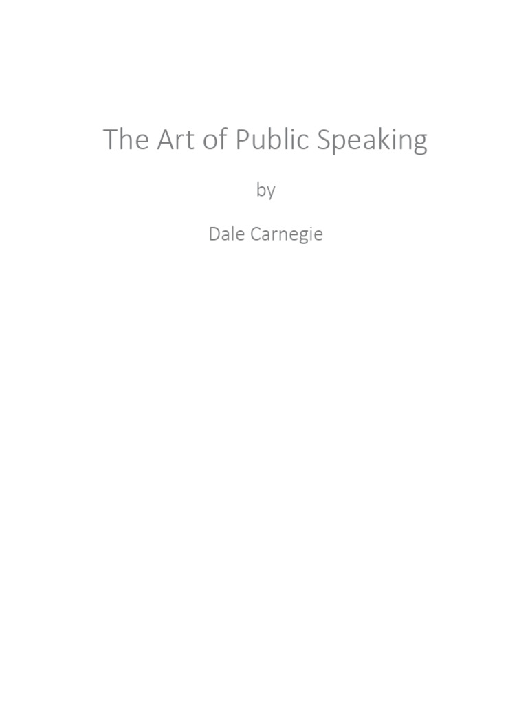 Master Public Speaking Techniques | PDF | Public Speaking | Argument