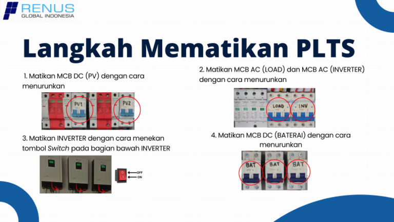 Langkah Mematikan PLTS | PDF