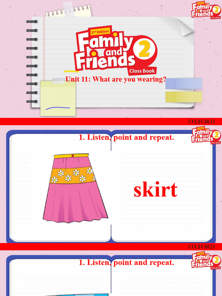 FF2 Unit 11 Lesson 1 | PDF