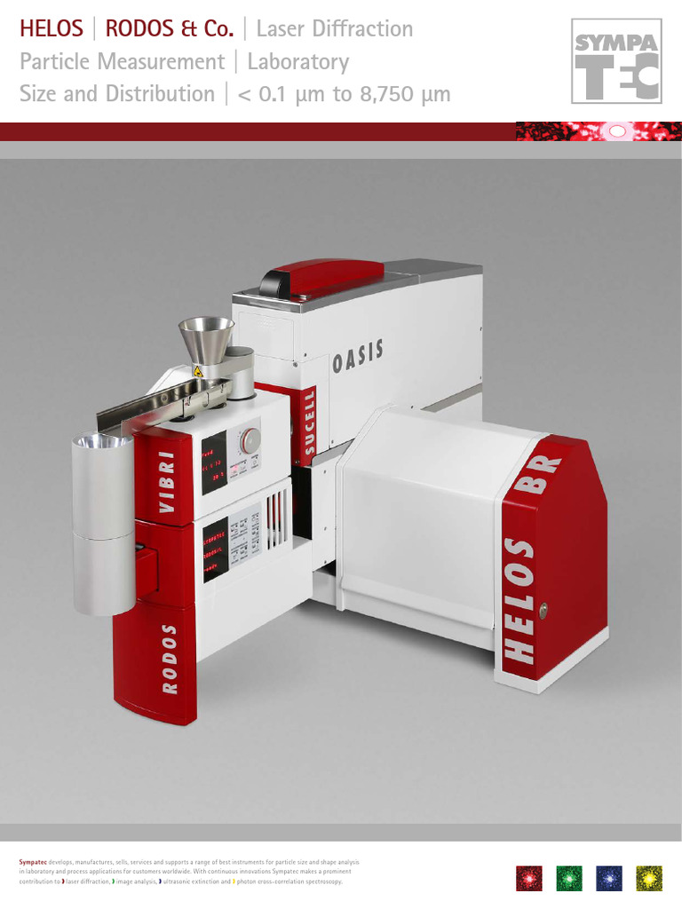 Sympatec HELOS Brochure en 7.0.1 | PDF | Optics | Laser