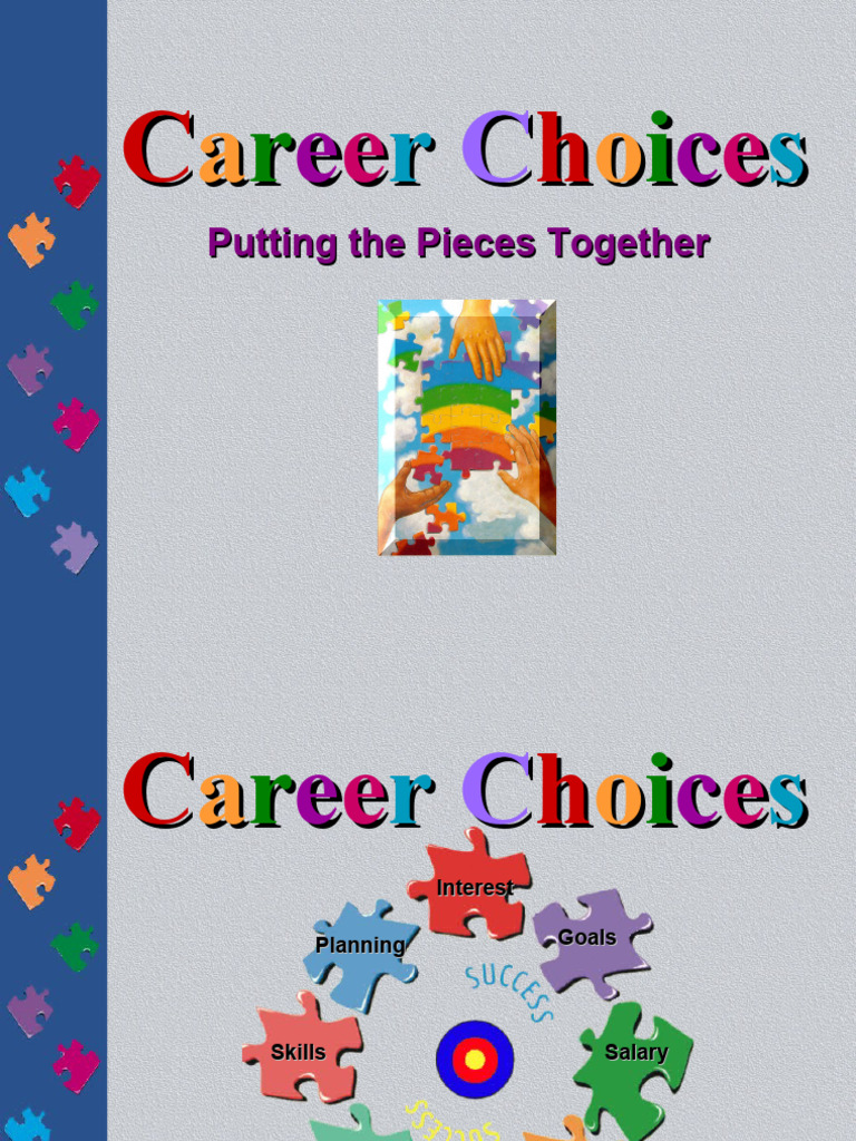 Career Choices | PDF | Learning | Cognition