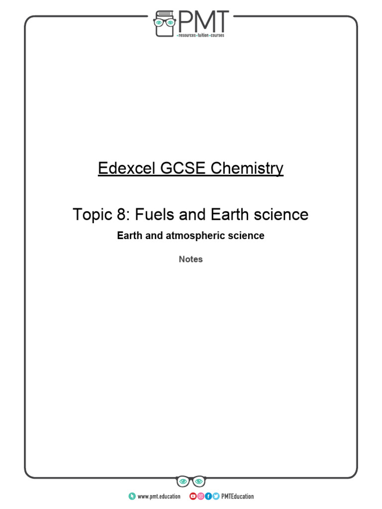 8.2. Earth and Atmospheric Science | PDF | Earth Sciences | Atmosphere