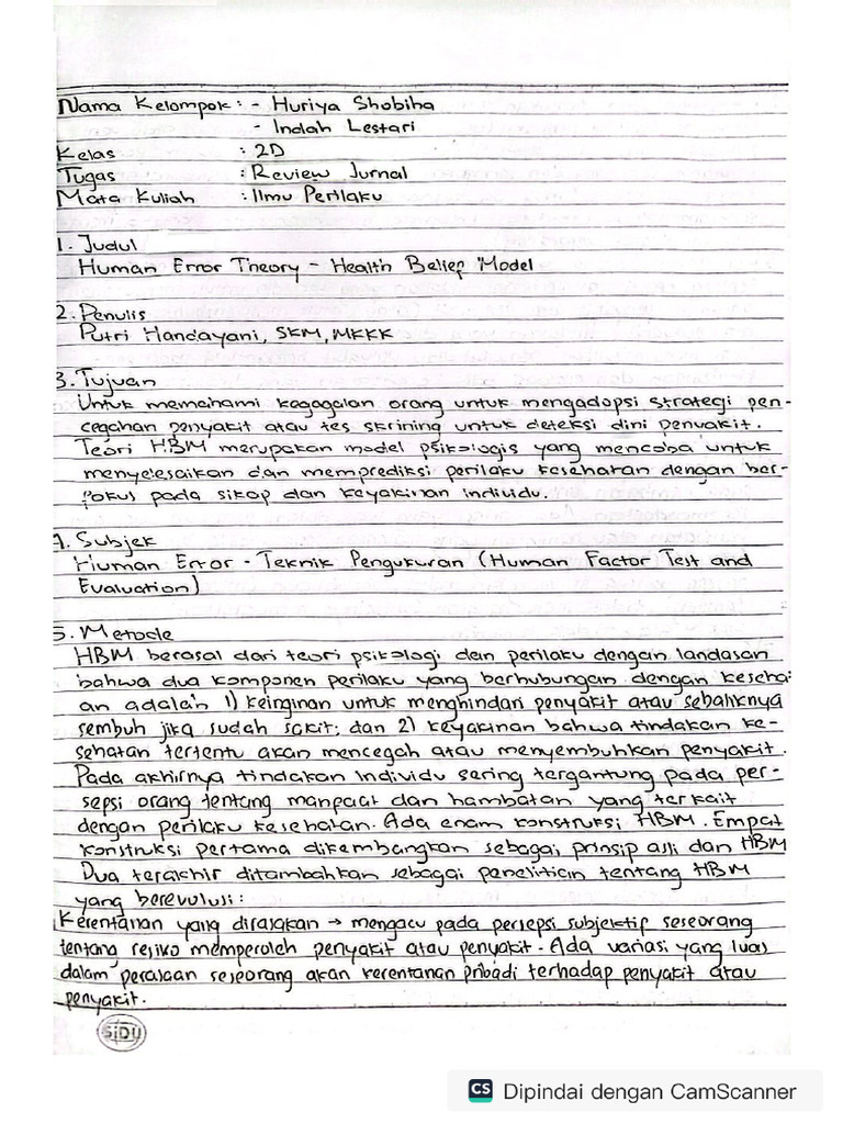 Huriya Shobiha Dan Indah Lestari | PDF