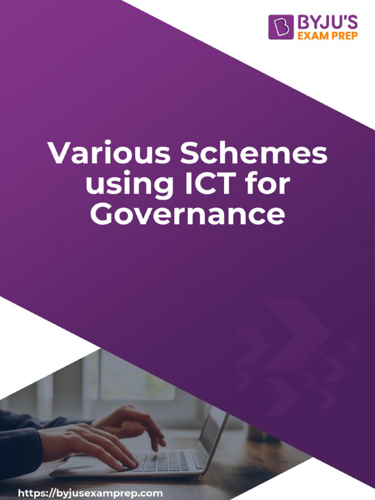 Schemes Using Ict For Governance e 361661258616928 | PDF | Educational Technology | Teachers