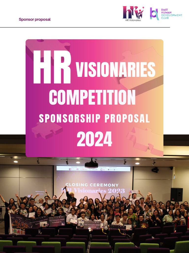 HRV3 Sponsorship Proposal | PDF | Human Resources | Human Resource Management