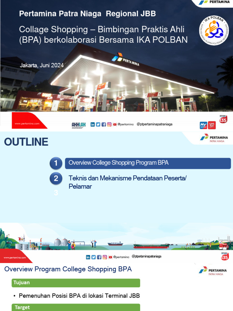College Shopping - BPA Pertamina Patra Niaga Collaboration IKA POLBAN | PDF | Bisnis