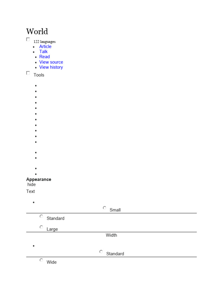 Plural World | PDF | Metaphysics