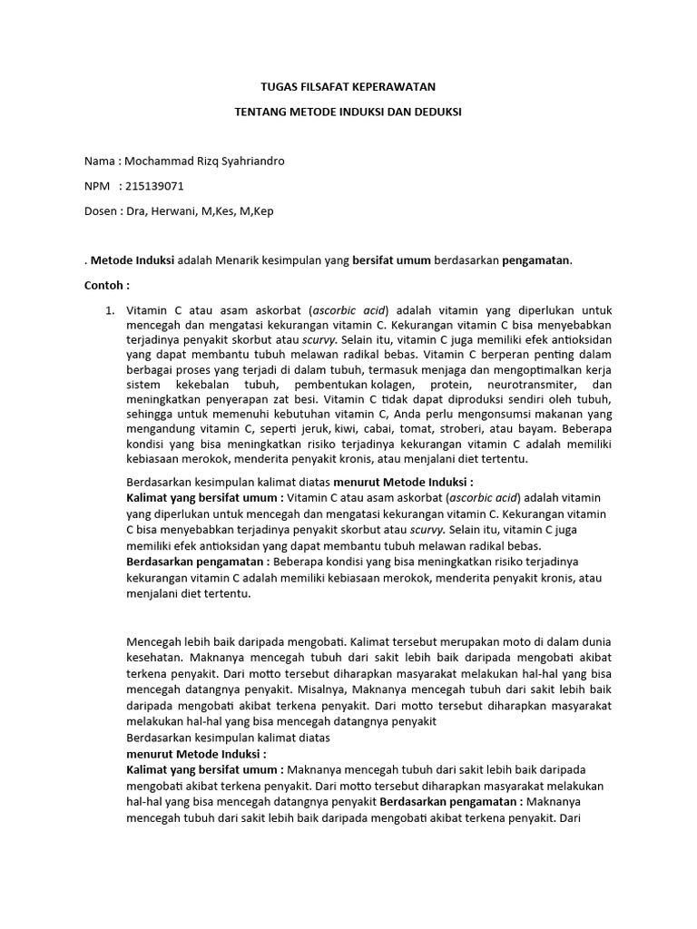 Tugas Fisafat Andri 2 | PDF | Gaya Hidup