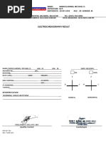 Ecg Form | PDF