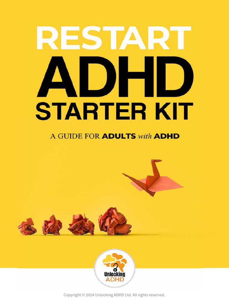 Adhd Starter Kit Web | PDF | Attention Deficit Hyperactivity Disorder ...