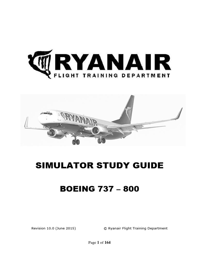 Sim Guide B737 | PDF | Airspeed | Flap (Aeronautics)