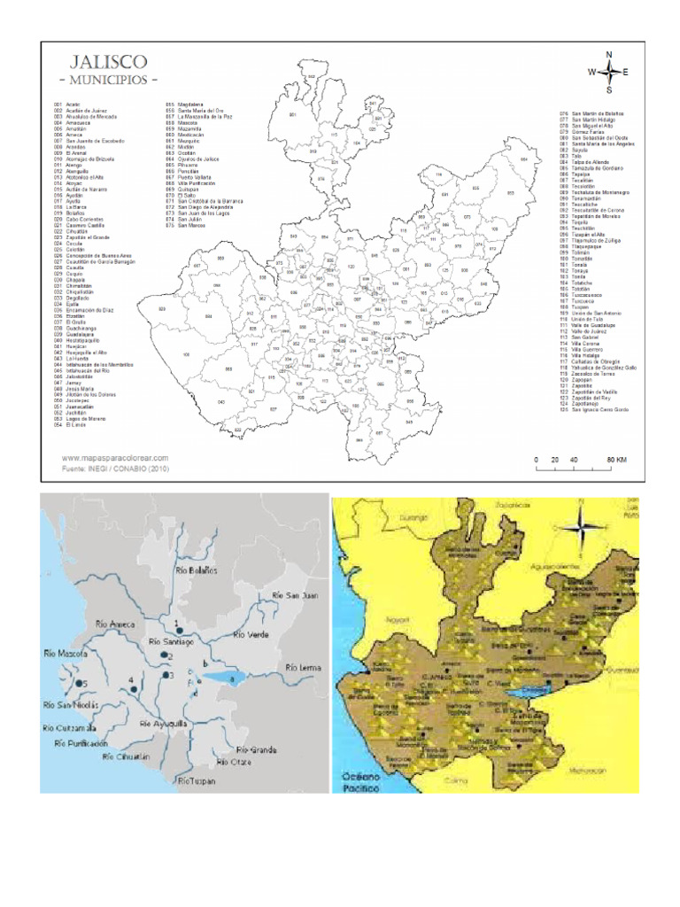 MAPAS de Jalisco | PDF