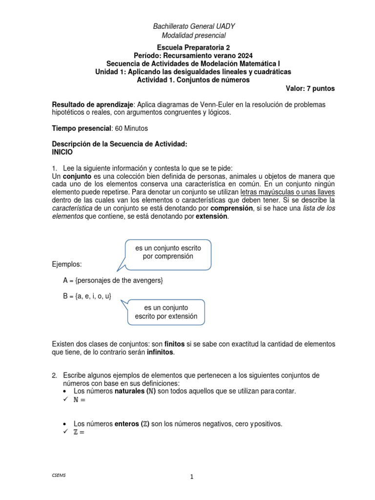1 Descripción de ADAS - MOMA I - Recur - Verano - Curso 2023-2024 | PDF ...