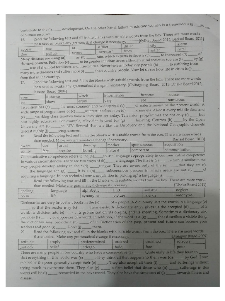 English Suggestions | PDF