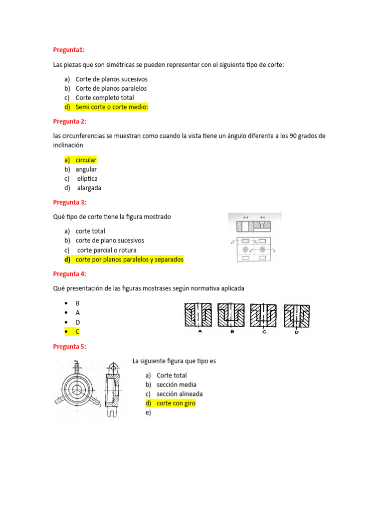 Preguntas PC3 - Dibujo | PDF