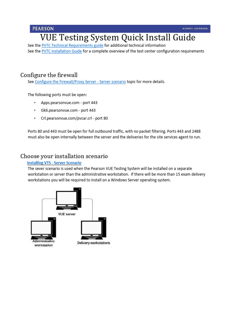 VTS Quick Install Guide V8 | PDF | Microsoft Windows | Installation (Computer Programs)