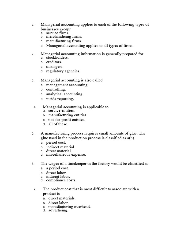 Mid Term | PDF | Cost Of Goods Sold | Inventory