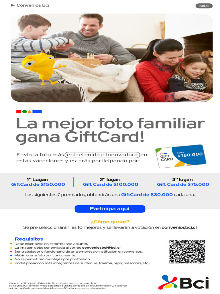Sorteo Familia Bci | PDF