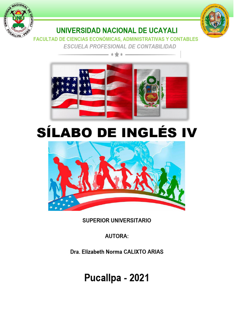 Silabo-Ingles Iv-Calixto-Contabilidad | PDF | Comunicación humana