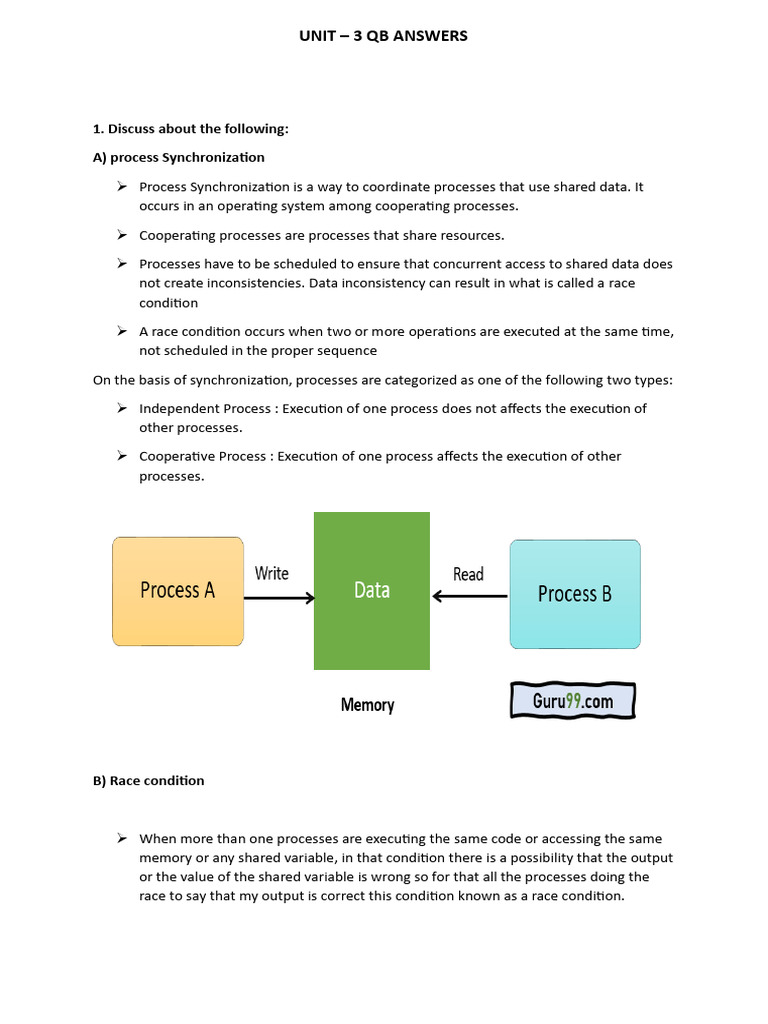 Os Unit 3 Qb Answer Key Pdf Process Computing Computing