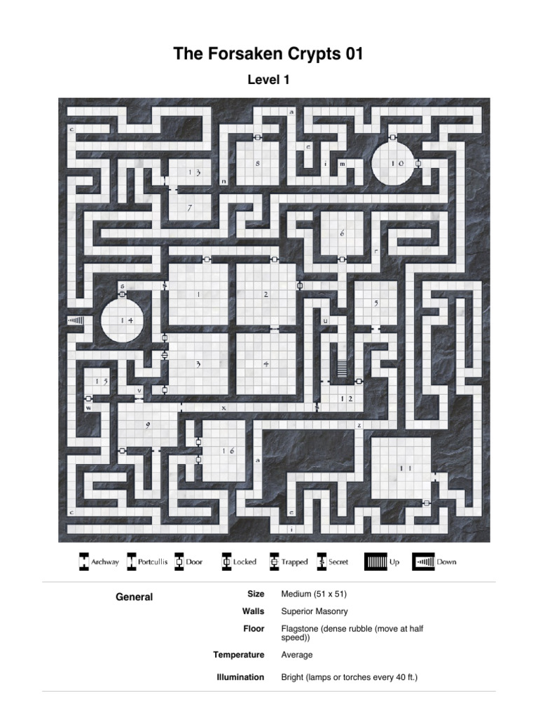 The Forsaken Crypts 01 | PDF