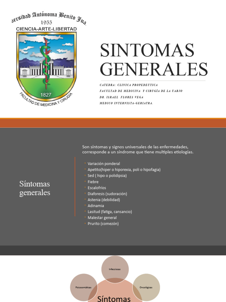 Síntomas de Fiebre de Pel-Ebstein | PDF | Dolor | Fiebre
