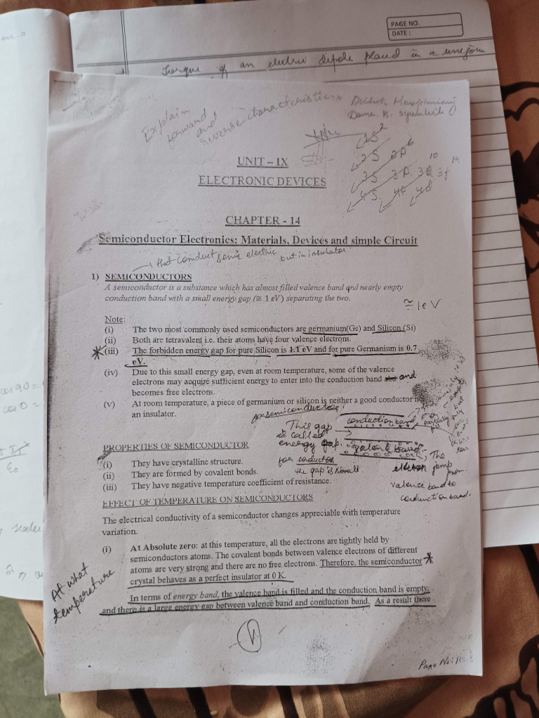 Semiconductor Notes | PDF