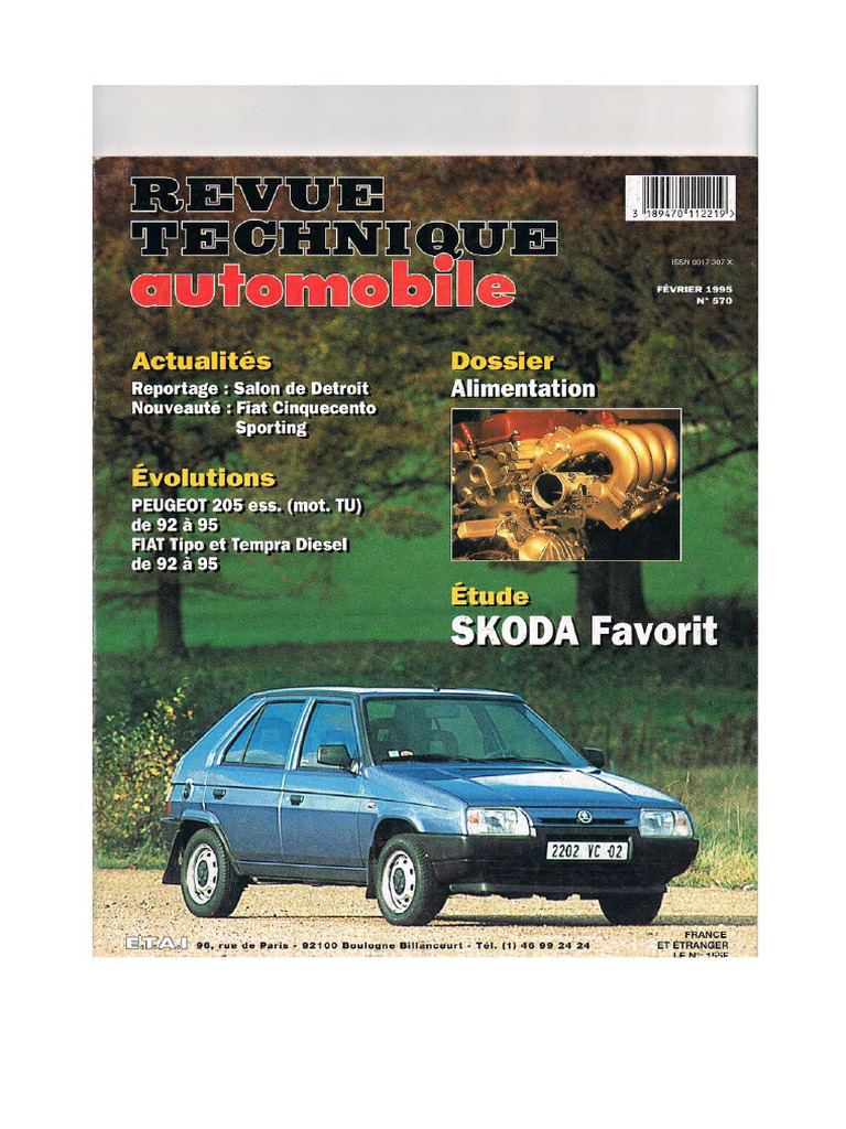 Skoda Favorit | PDF