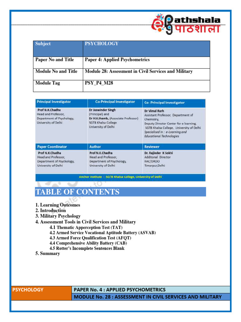 Military Test PDF Armed Services Vocational Aptitude Battery