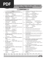 NHM MP CHO Previous Year Papers PDF | PDF | Vaccines | Fetus