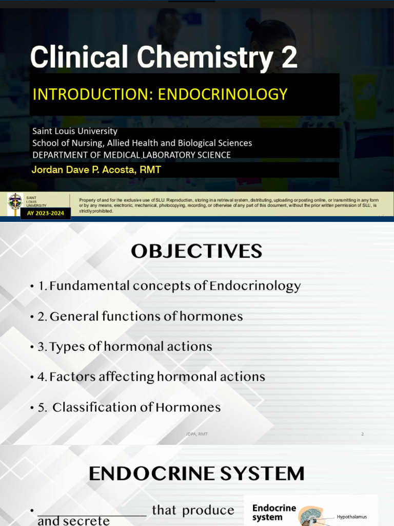 Endocrinology Students | PDF | Hormone | Endocrinology