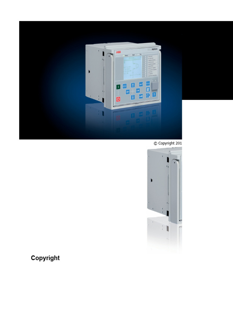 Ref - 615 - Abb | PDF | Electrical Substation | Electromagnetic ...
