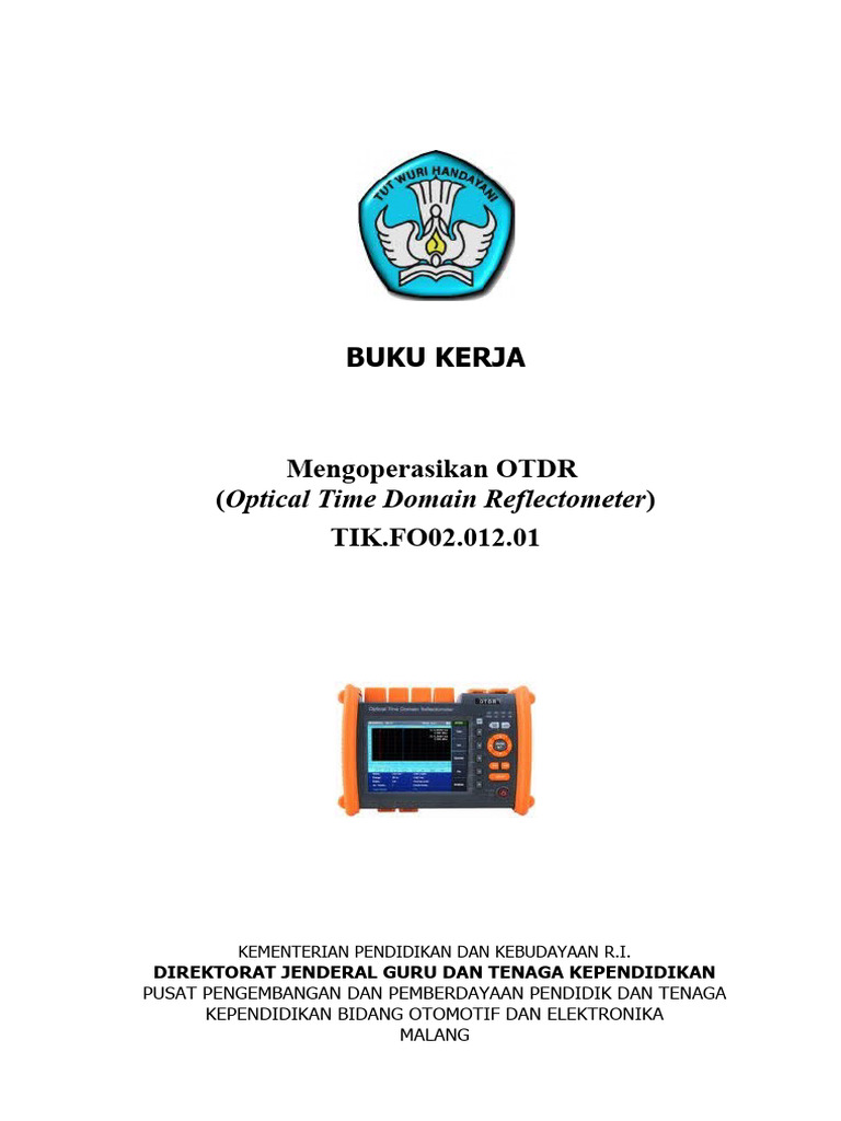 03 - Buku Kerja - Otdr | PDF | Teknologi & Rekayasa
