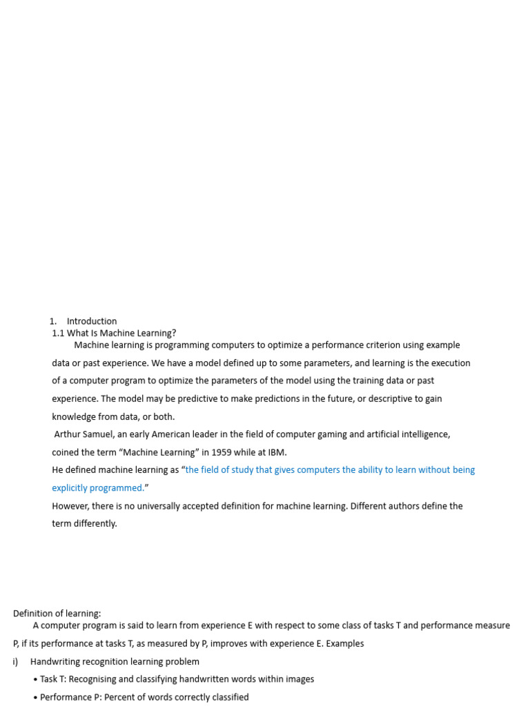 Task The Problems That Can Be Solved With Machine Learning | PDF ...