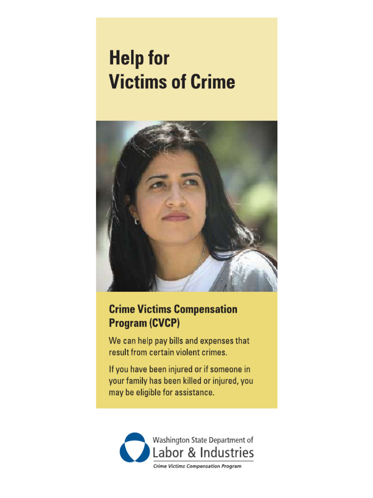 Help For Victims of Crime | PDF