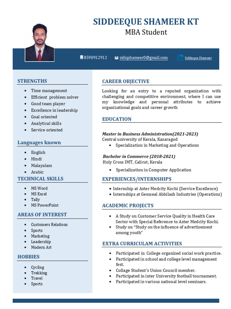 Shameer-Resume Final Edited | PDF | Business