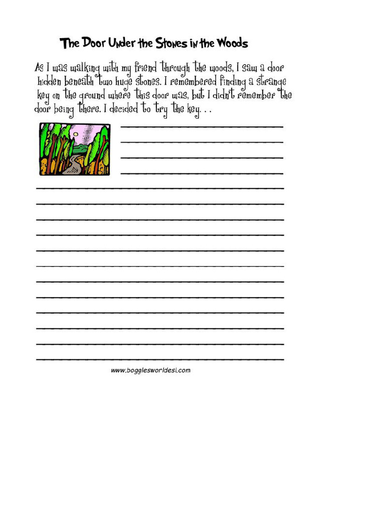 Large Selection of Free Printable Writing Prompts - 230201 - 065536 | PDF