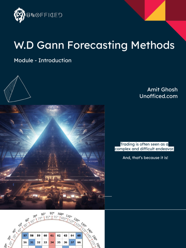W.D. Gann's Market Forecasting Methods | PDF | Technical Analysis | Angle