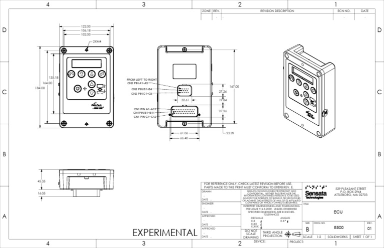 ourproducts_k500-ecu_drawing | Download Free PDF | Engineering