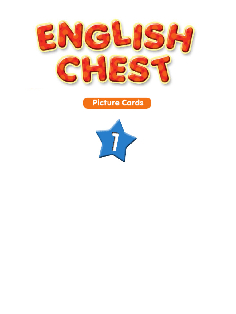 English Chest 1 - Picture Cards | PDF | Shape